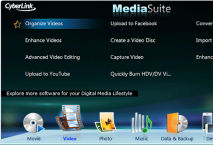 Cyberlink Media Suite gratis | Windows - Downloaden.nl