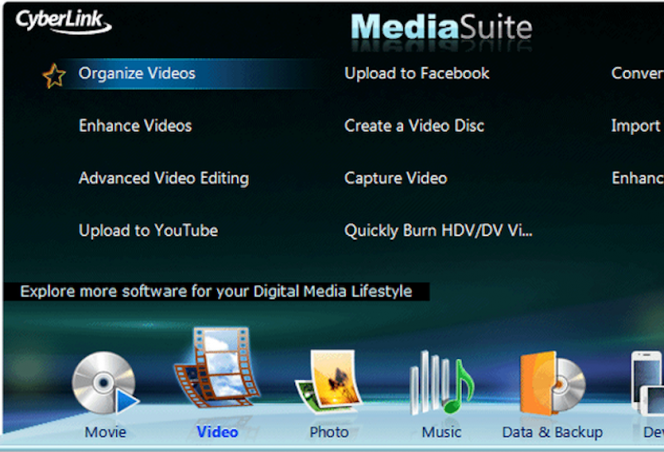 Cyberlink Media Suite gratis | Windows - Downloaden.nl