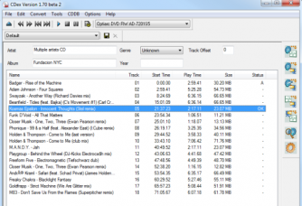 CDex gratis audio CD's rippen | Windows - Downloaden.nl
