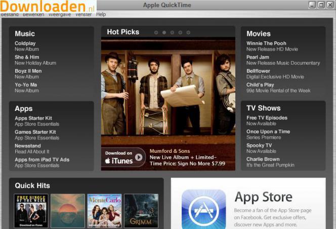 Apple Quicktime Player app | Windows & Mac - Downloaden.nl