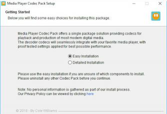 Media Player Codec Pack download | Windows - Downloaden.nl
