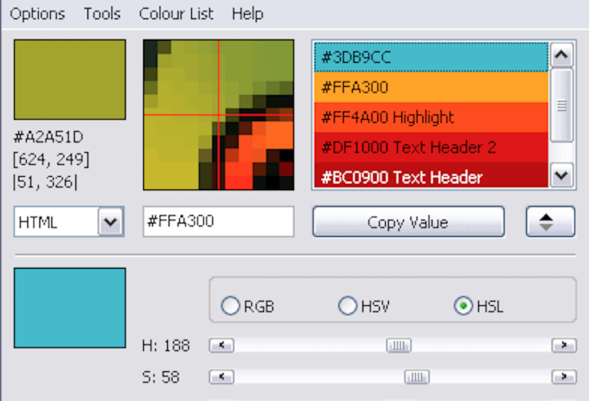 Just Color Picker downloaden - Gratis voor Windows en Mac op downloaden.nl