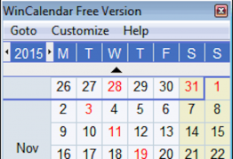 WinCalendar voor Windows - Gratis op Downloaden.nl