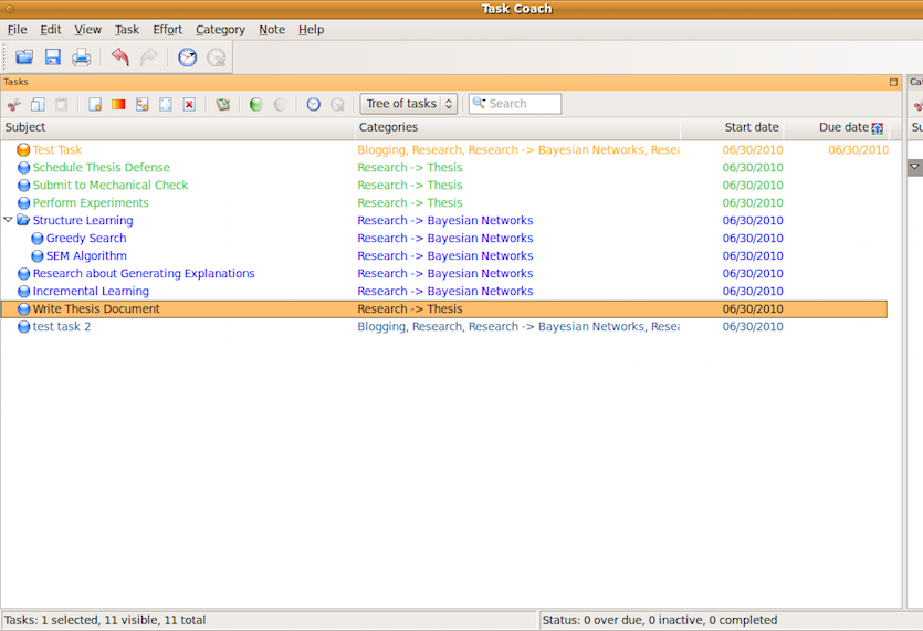Task Coach is een gratis taak en to-do-lijstjes manager - Gratis op ...
