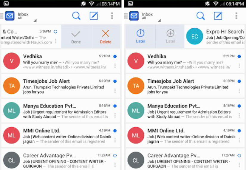 Gebruik gratis BlueMail - Download gratis op Downloaden.nl